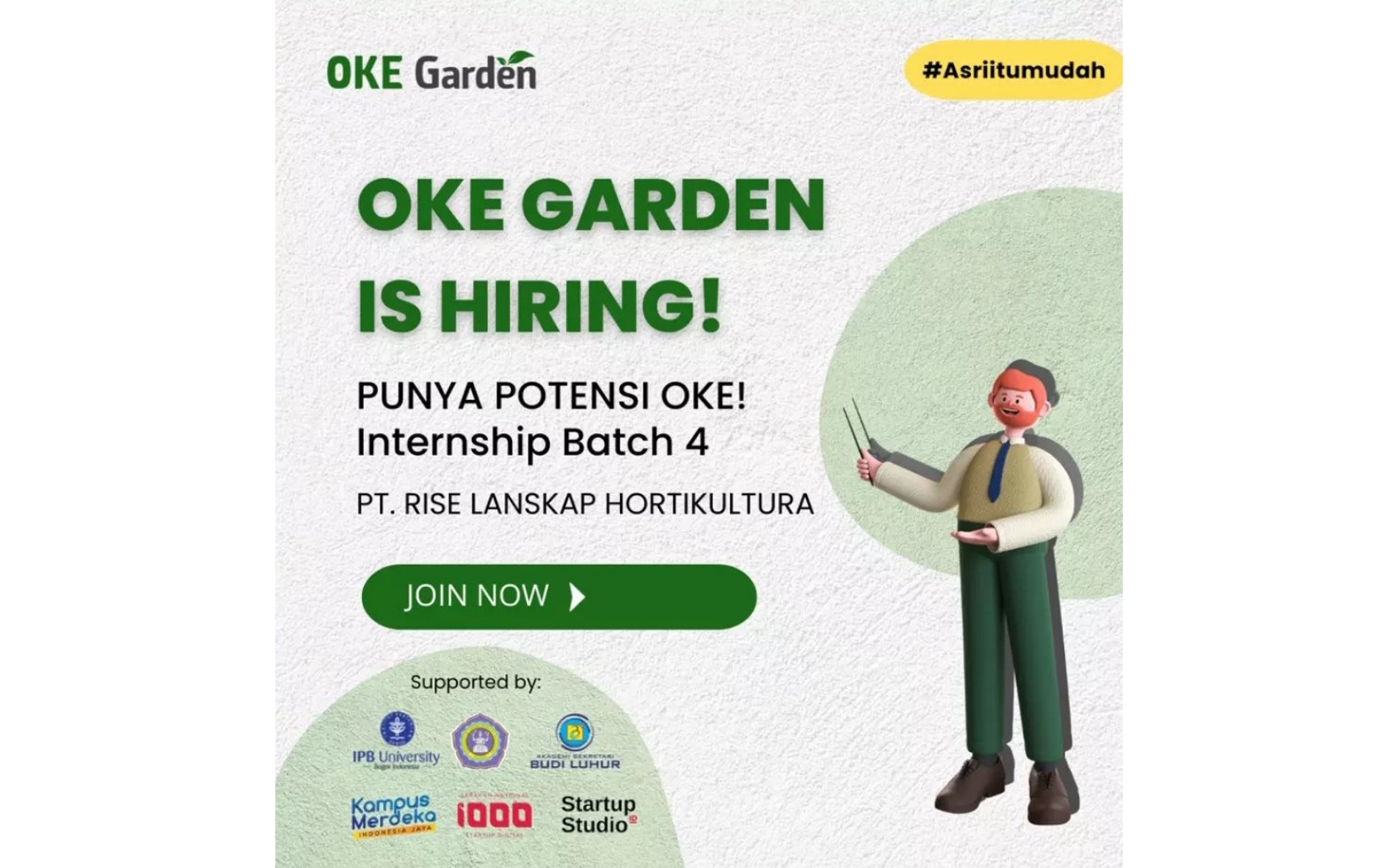 Program Internship Oke Garden untuk Mahasiswa dan Fresh Graduate ...