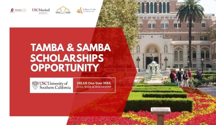 Beasiswa Tamba Samba untuk Kuliah S2 di Luar Negeri - Scholars Official